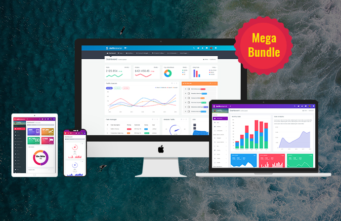 soft-material-Mega-Bundle - Bootstrap Admin Template