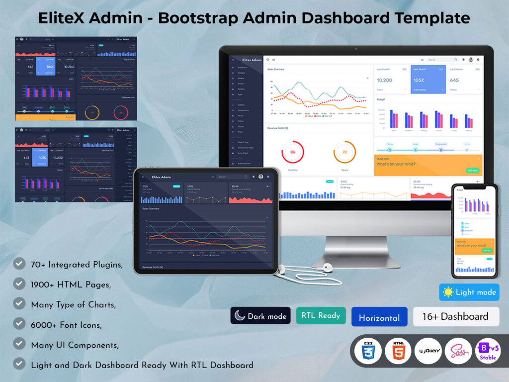 EliteX-Admin-Bootstrap-Admin-Dashboard-Template - Bootstrap Admin Template