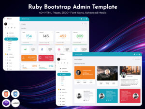 Ruby-Bootstrap-Admin-Template - Bootstrap Admin Template