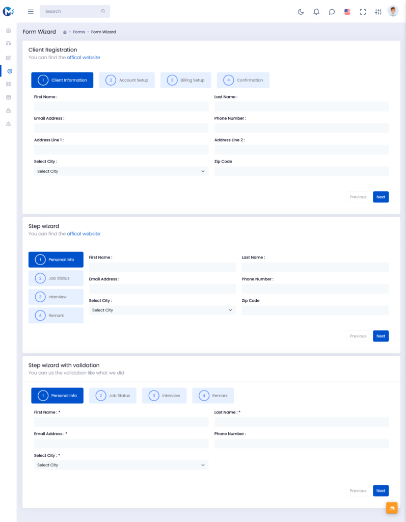 Bootstrap Admin Template for Better Management & Operations