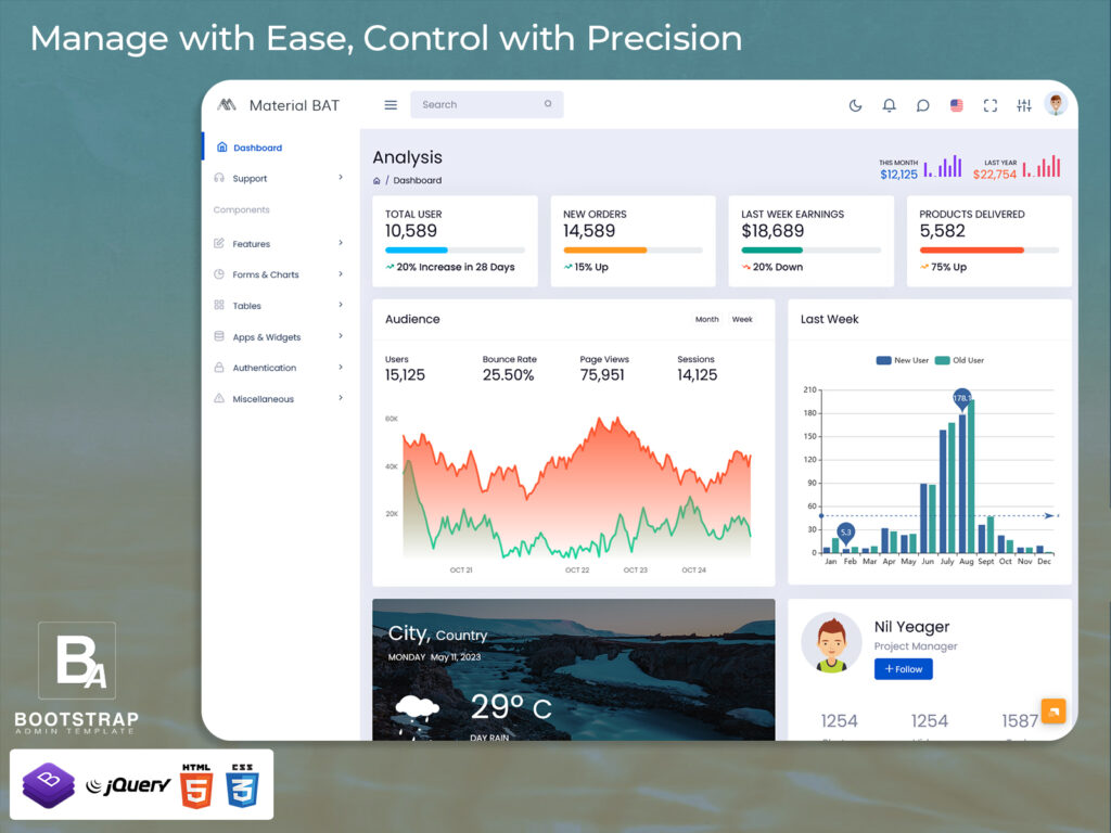 Must-Have Features in a Modern Sales Dashboard in 2025 - Bootstrap ...