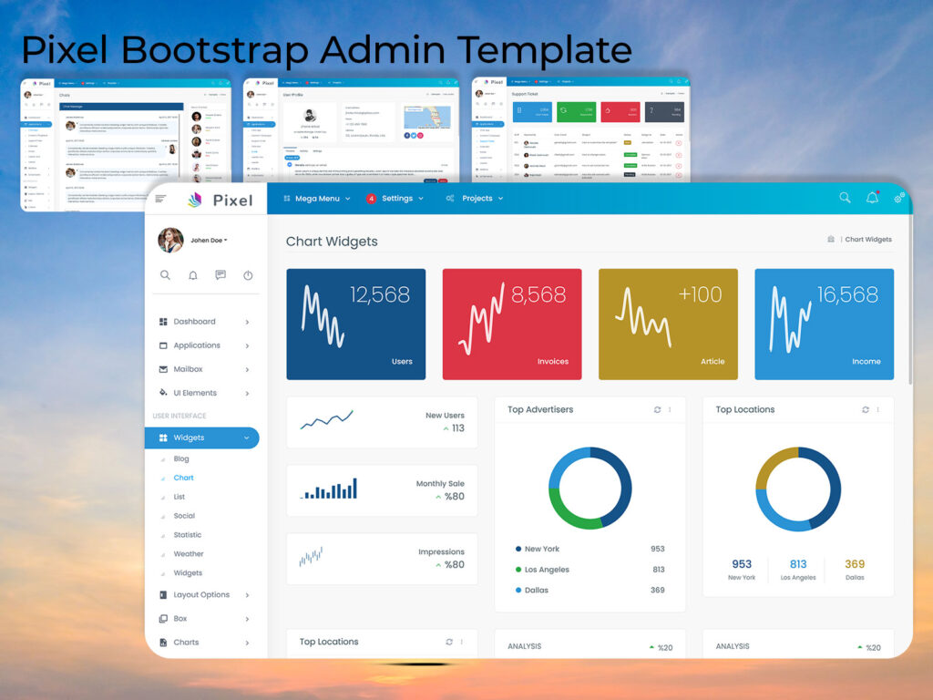 Pixel-Bootstrap-Admin-Template - Bootstrap Admin Template